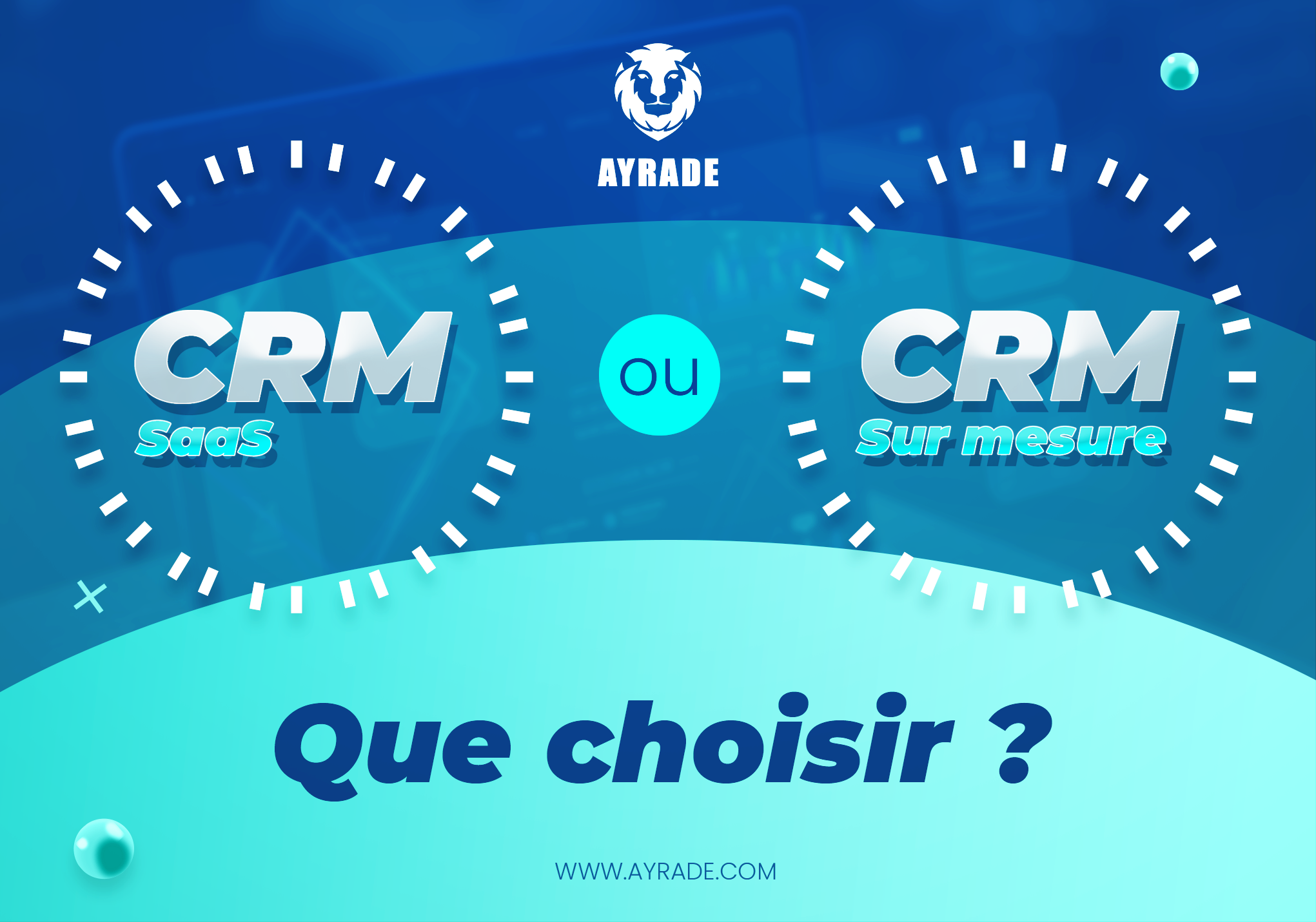 CRM SaaS ou CRM Sur Mesure : Que Choisir